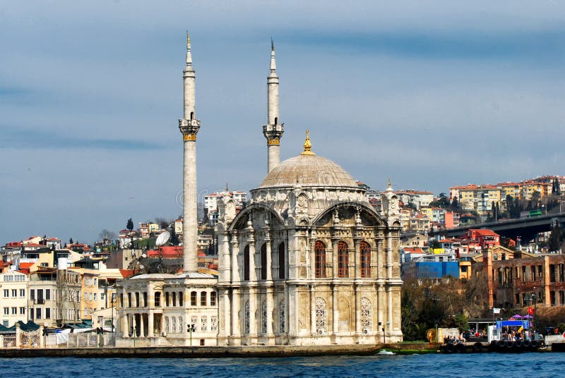 Ortakoy Mosque stock photo. Image of europe, monument - 48287964