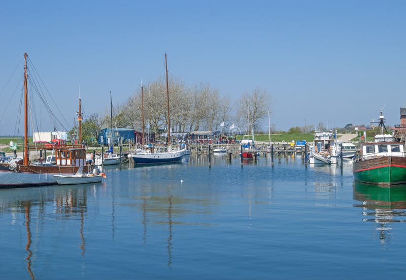Orth, Fehmarn-Eiland, Oostzee, Duitsland Stock Foto - Image of haven ...