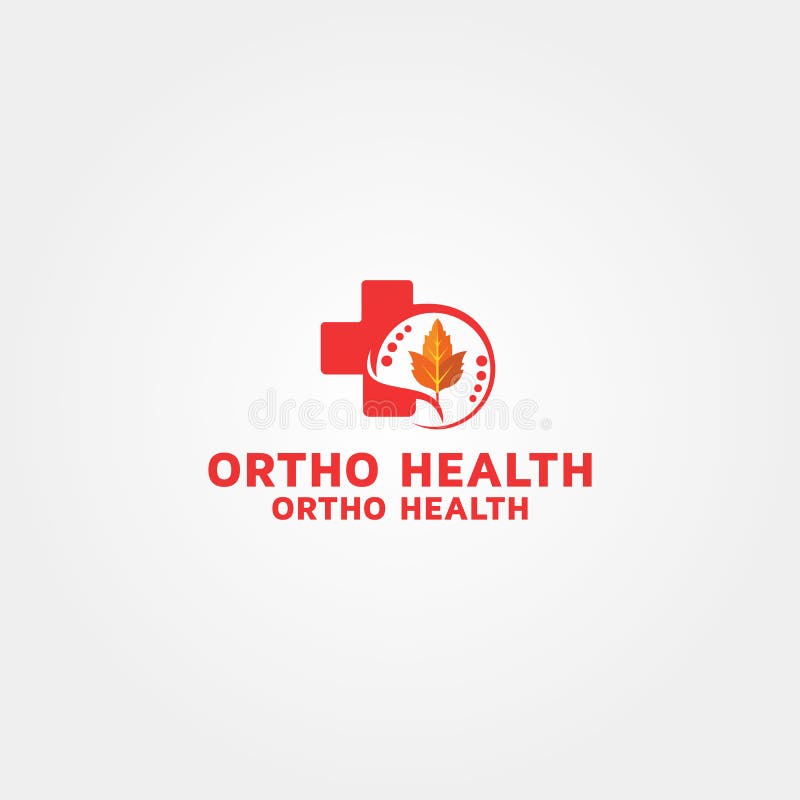 Ortho Health Vector Logo Design Template Idea Editorial Photo ... Ortho Health Vector Logo Design Template Idea Editorial Photo ...