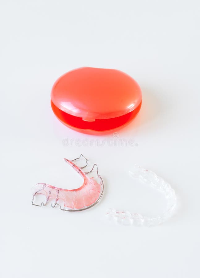 Orthodontic Braces Night Time Stock Photo - Image of correct, teeth ...