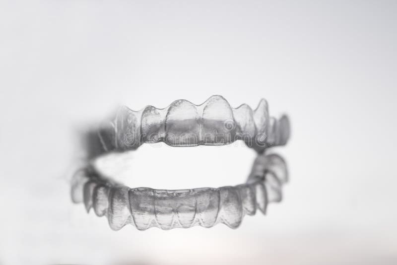 Orthodontics To Correct Alignment of Teeth Stock Image - Image of ...