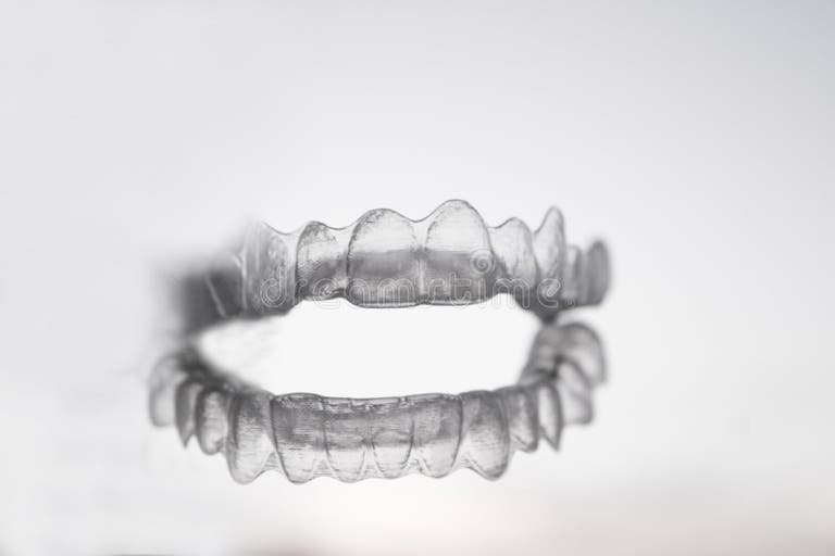Orthodontics To Correct Alignment of Teeth Stock Image - Image of ...