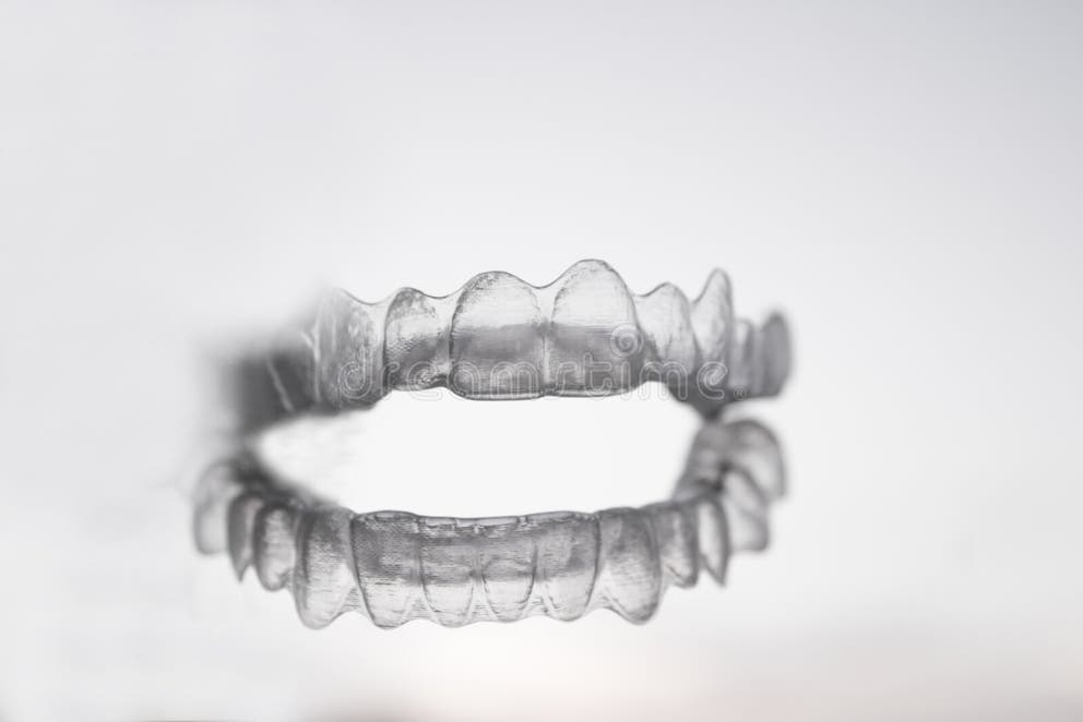 Orthodontics To Correct Alignment of Teeth Stock Image - Image of ...