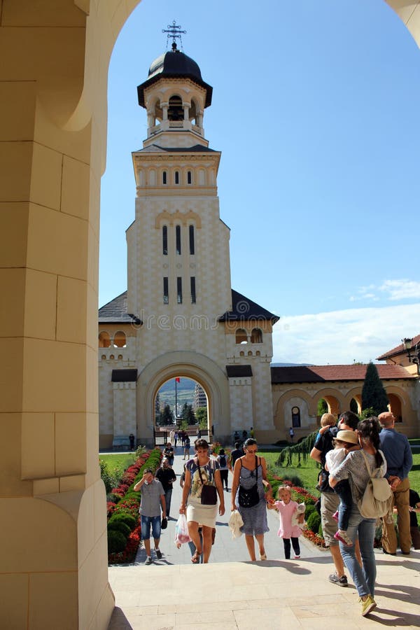 Orthodox Cathedral - Alba Iulia Editorial Stock Image - Image of ...