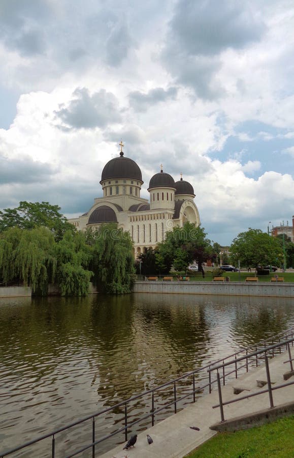Orthodox Cathedral of Holy Trinity. Arad - Romania Stock Image - Image ...
