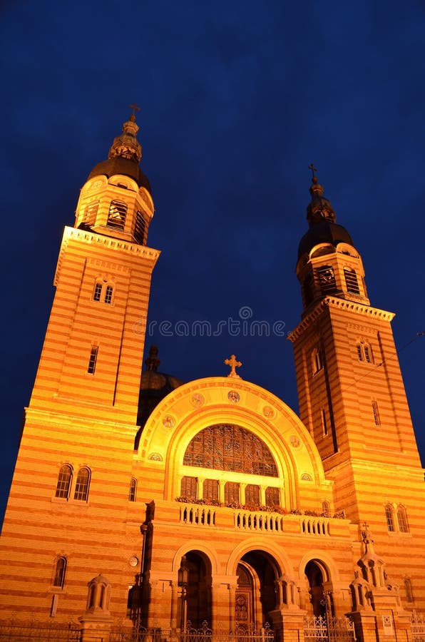 Orthodox Cathedral-Sibiu stock photo. Image of romania - 32950836