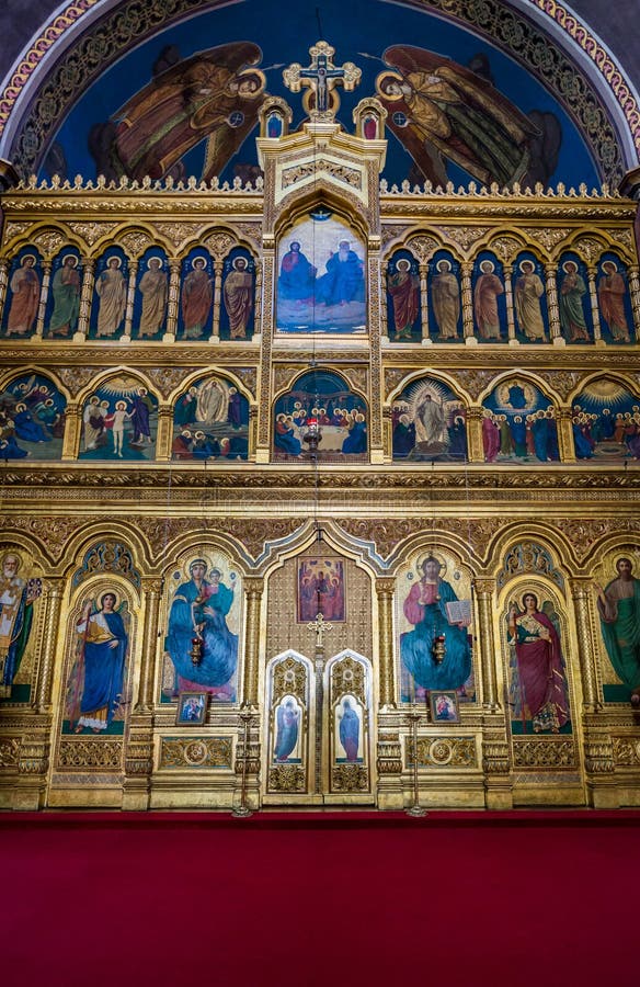 Orthodox Cathedral in Sibiu Editorial Stock Image - Image of ...