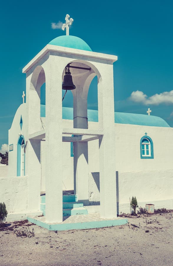 Orthodox Church on Kos Island Stock Image - Image of facade, religion ...