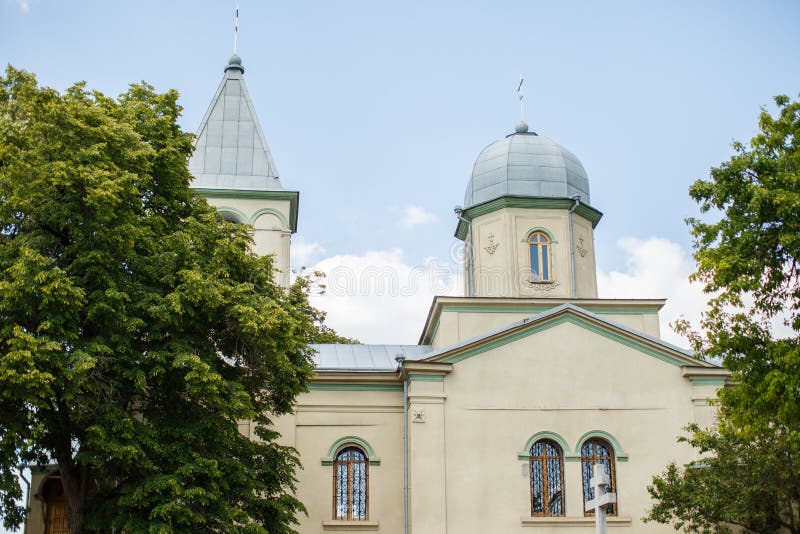 Orthodox Chapel or Church Old Architectural Stock Photo - Image of ...