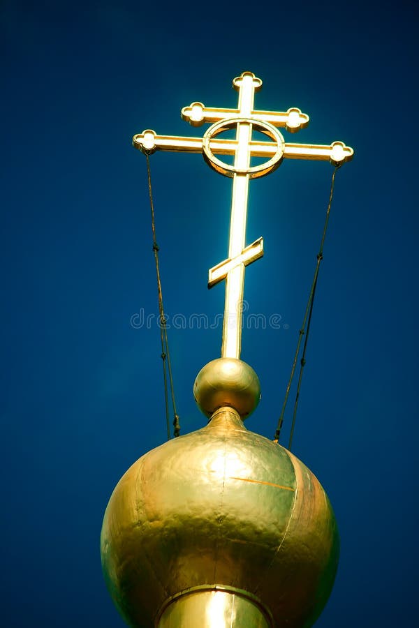 Orthodox christian cross stock image. Image of religion - 22811121