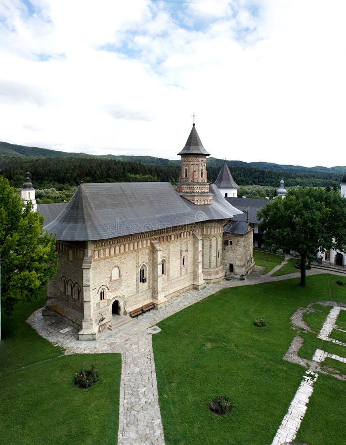 Orthodox Christian Monastery Stock Photo - Image of bukovina, monastery ...