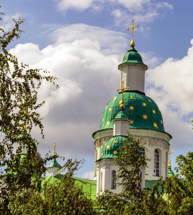 Orthodox Christian Monastery Stock Image - Image of cultural, orthodox ...