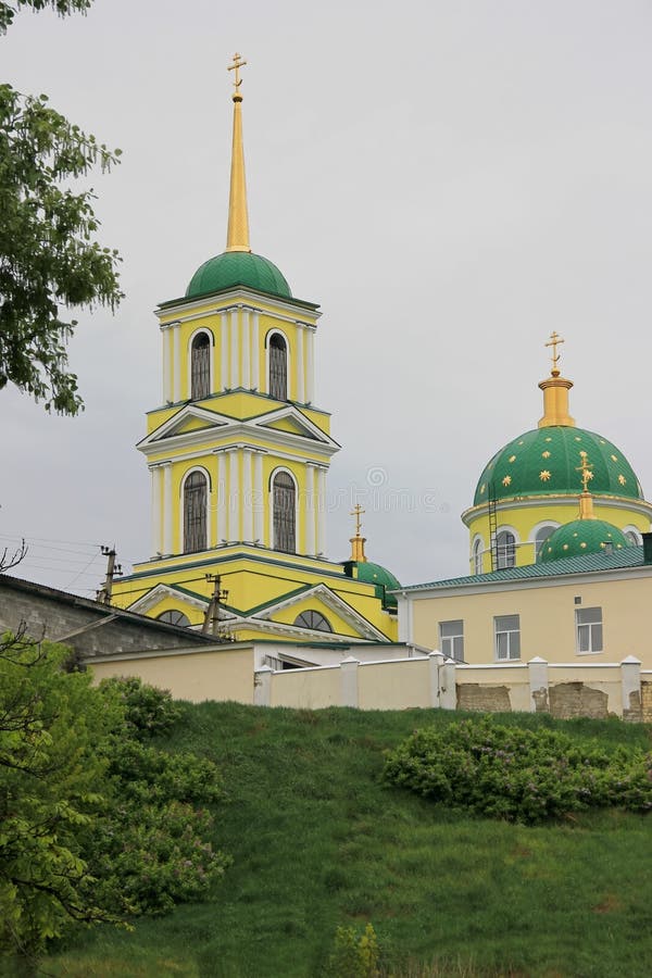 Orthodox church stock image. Image of cathedral, green - 94034031