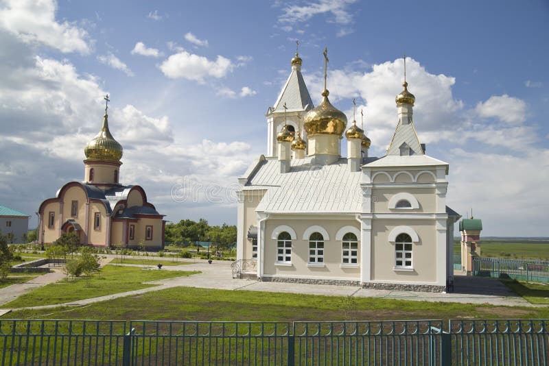 The Orthodox Church, Convent Stock Image - Image of chapel, blue: 73404955