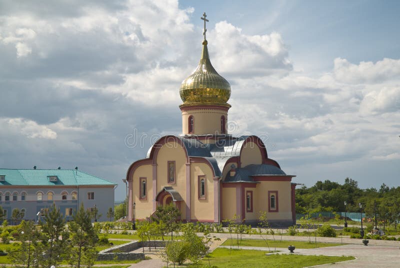 The Orthodox Church, Convent Stock Photo - Image of bell, sightseeing ...