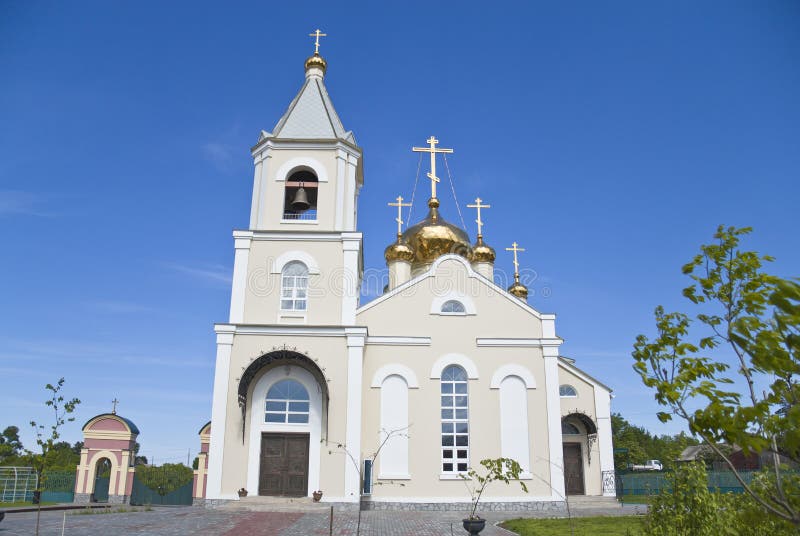 The Orthodox Church, Convent Stock Photo - Image of orthodox, parish ...