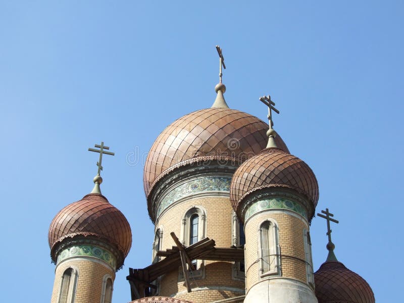 Orthodox church dome stock photo. Image of ancient, orthodox - 13515048