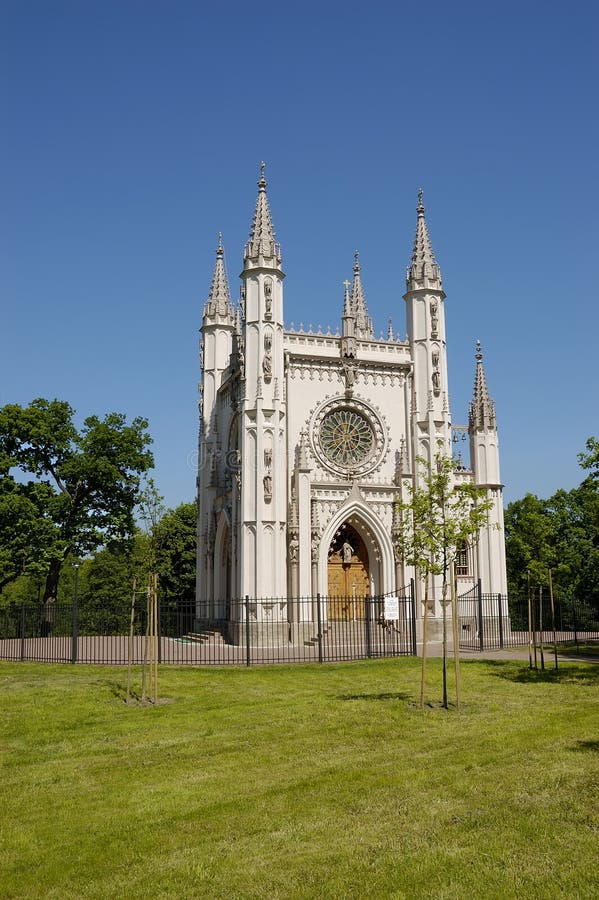 Orthodox Church In Gothic Styl Stock Photo - Image of creed ...