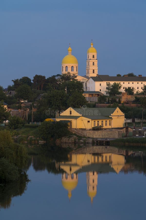 Orthodox Church Near the River Stock Photo - Image of spirituality ...