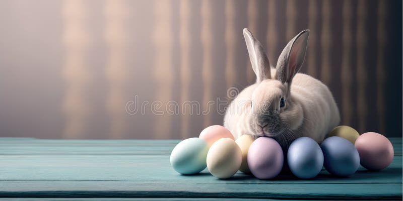 Orthodox Easter rabbit. stock illustration. Illustration of tradition ...