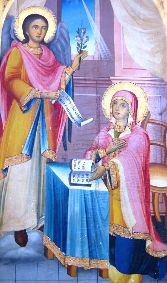 Orthodox fresco stock photo. Image of fresco, macedonia - 41324050
