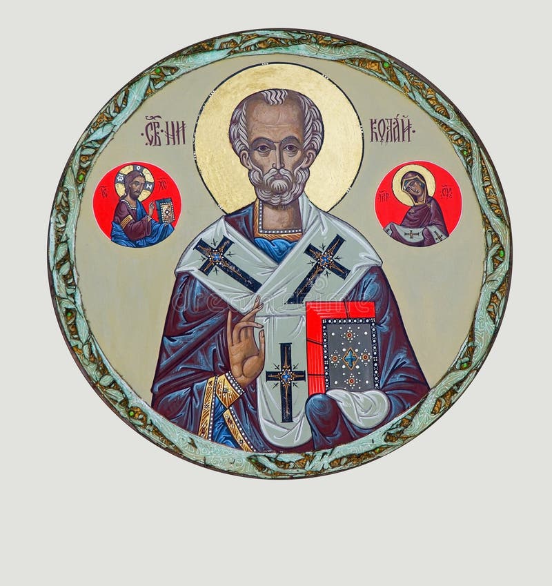 Orthodox icon stock image. Image of religious, patron - 9526629