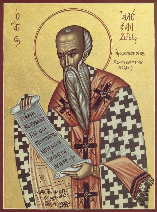 Orthodox Icon of the Byzantine Style Saint Alexander Editorial ... Orthodox Icon of the Byzantine Style Saint Alexander Editorial ...
