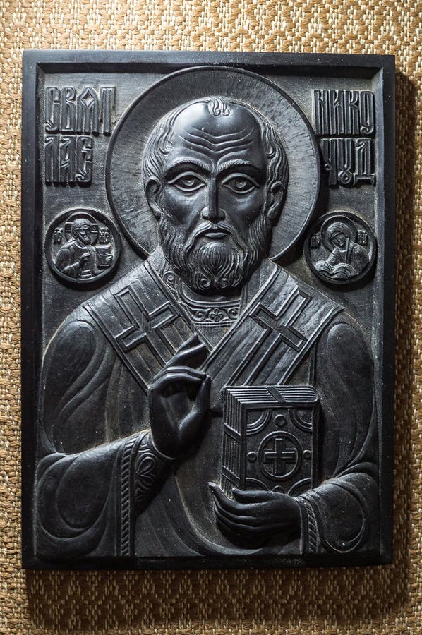 The Orthodox icon. stock photo. Image of artistic, labels - 71672126