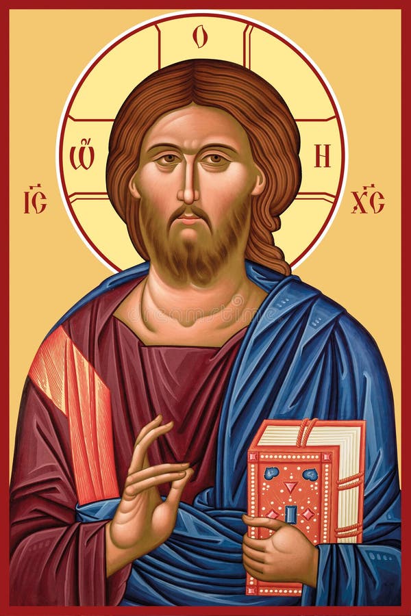 Orthodox Icon of Jesus Christ. Lord Almighty Editorial Stock Image ...