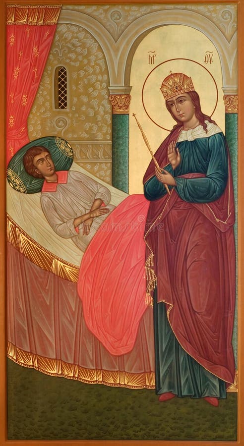 Orthodox Icon of the Mother of God Editorial Photography - Image of ...