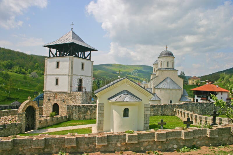 Orthodox monastery stock photo. Image of europe, serbia - 5080702
