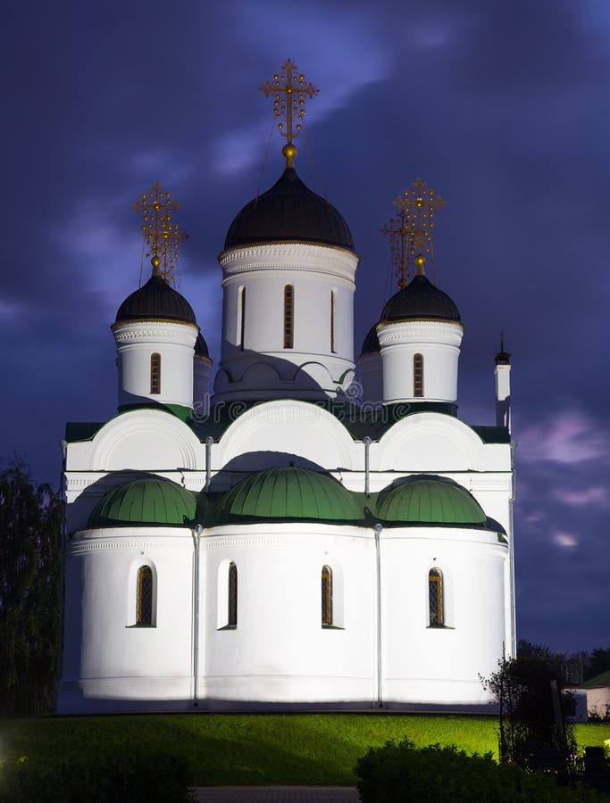 Orthodox Monastery in Murom Stock Image - Image of golden, architecture ...