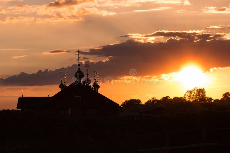 Orthodox Monastery in Odrynki, Poland Stock Image - Image of religion ...