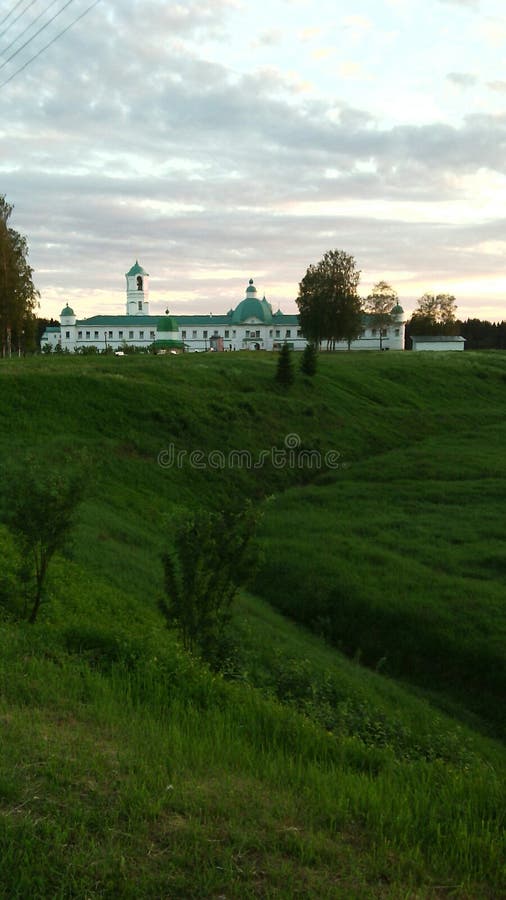 Orthodox Monastery in Russia. Stock Image - Image of russia, svirsky ...
