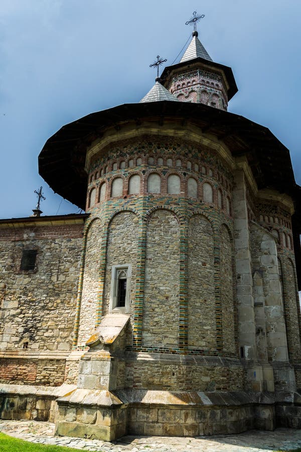 The Orthodox Neamt Monastery Stock Photo - Image of bucovina, exterior ...