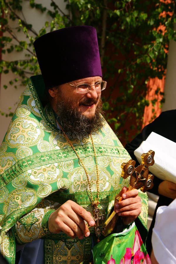 Orthodox People Celebrate a Pentecost Editorial Stock Photo - Image of ...