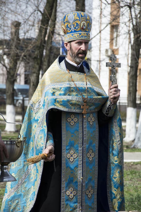 Orthodox priest editorial photography. Image of news - 70135037