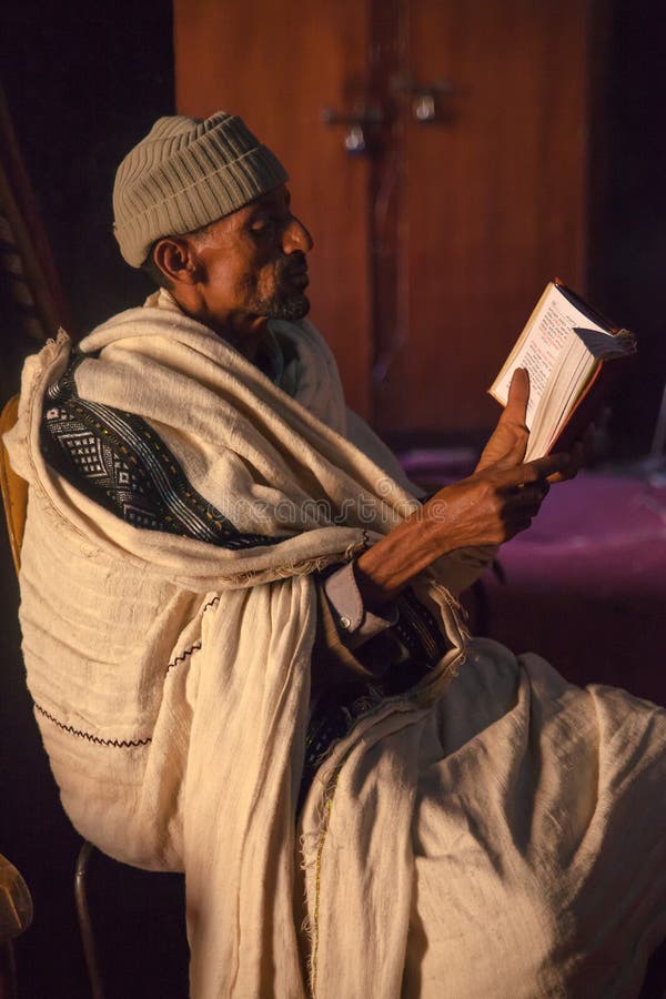 Orthodox Priest Reading The Bible Editorial Image - Image of geez ...