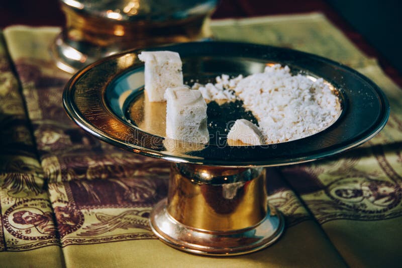 Orthodox Prosphora for Communion Stock Image - Image of orthodox ...