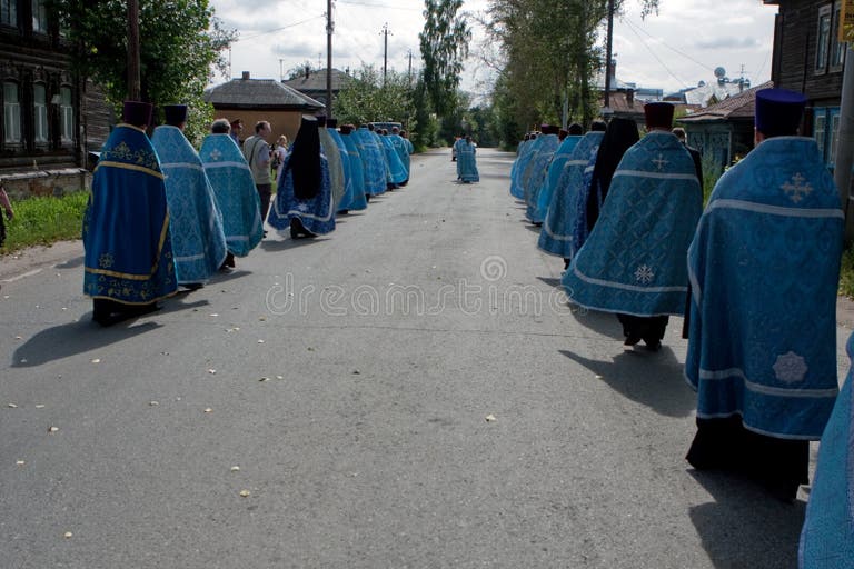 Orthodox Religious Procession Editorial Image - Image of tradition ...
