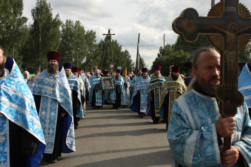 Orthodox Religious Procession Editorial Photography - Image of russia ...