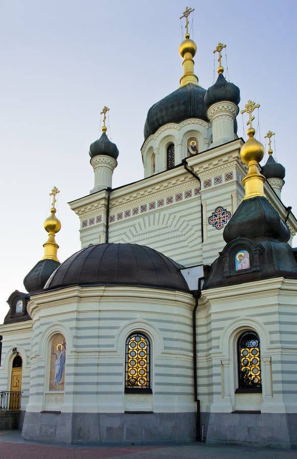Orthodox temple stock image. Image of russia, russian - 25809385