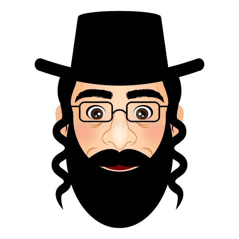 Orthodox stock vector. Illustration of clipart, jewish - 31734011