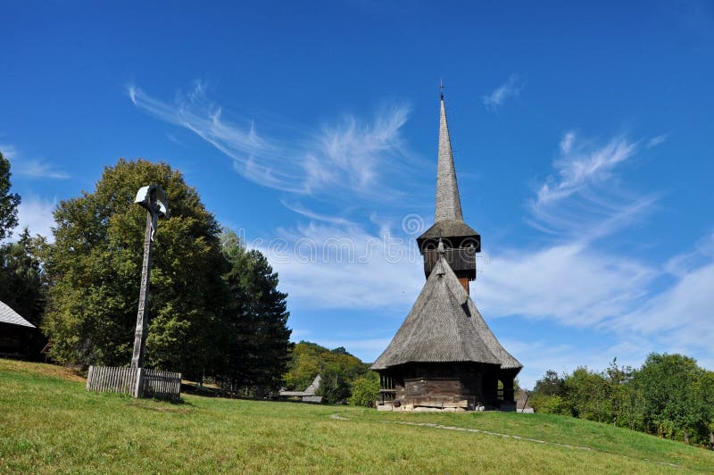 Orthodox wooden monastery stock photo. Image of religion - 26771992