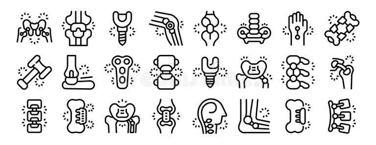 Orthopedic Surgery Icons Stock Illustrations – 699 Orthopedic Surgery ...