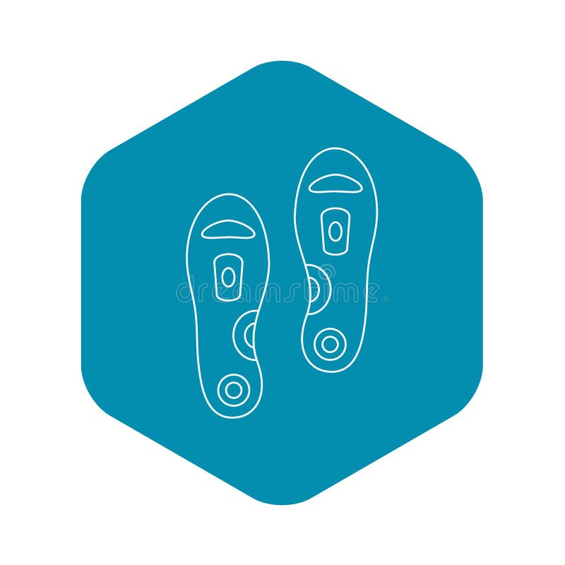 Orthopedic Insoles Icon, Outline Style Stock Vector - Illustration of ...