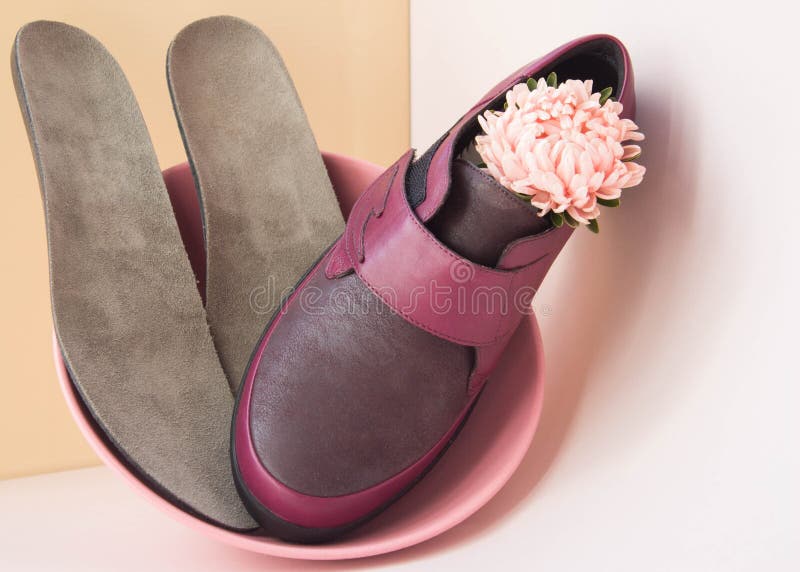 Orthopedic Insoles with Orthopedic Shoes. Accessories for the ...