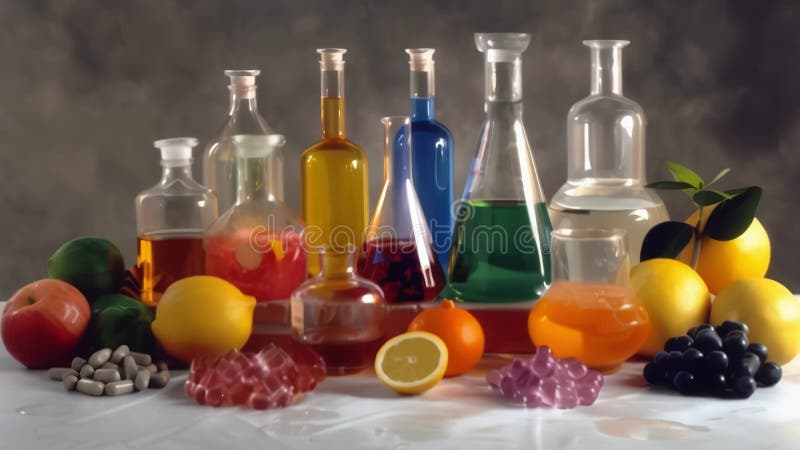 A Mix of Chemical Compounds Erupts into a Glorious Display of Bright ...