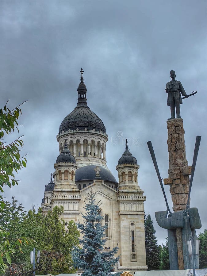 Ortodox Catedral, Cluj Napoca, Romania Stock Image - Image of romania ...