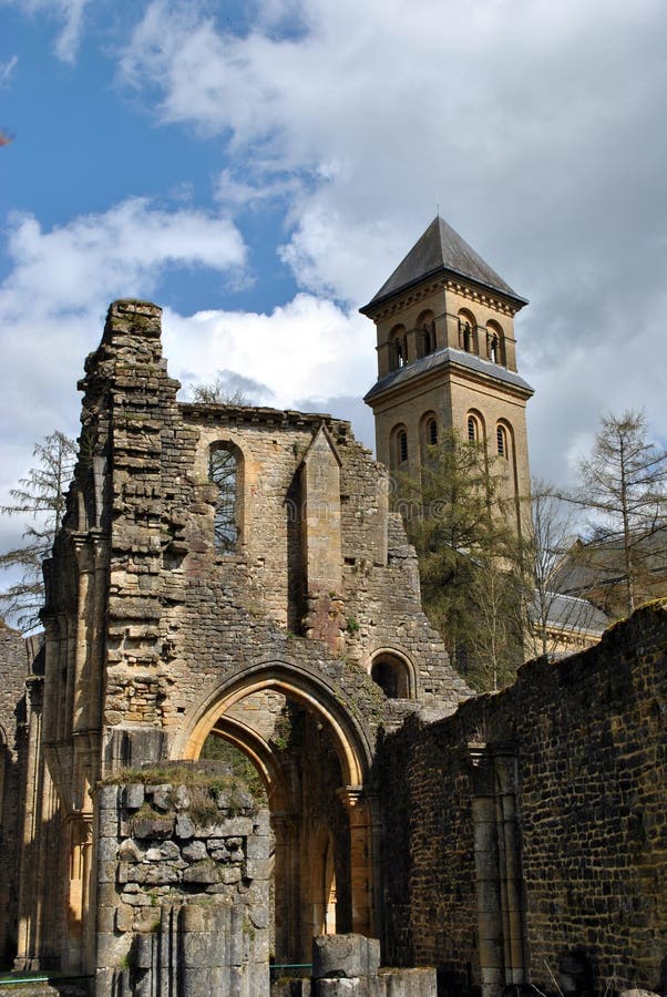 De Abdij Van Orval (België) Stock Foto - Image of europees, abdij: 22562116